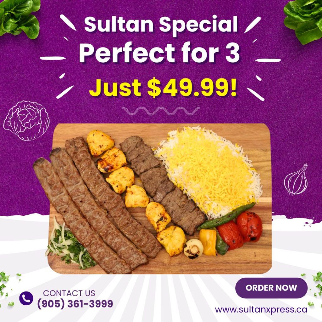 Sultanxpress halal catering services in Mississauga | Free delivery ...