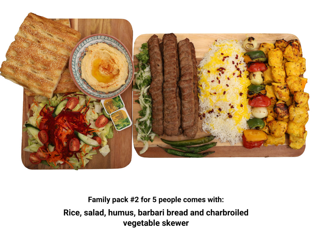 Family pack #2 for 5 people | SultanXpress Halal Catering Services in ...